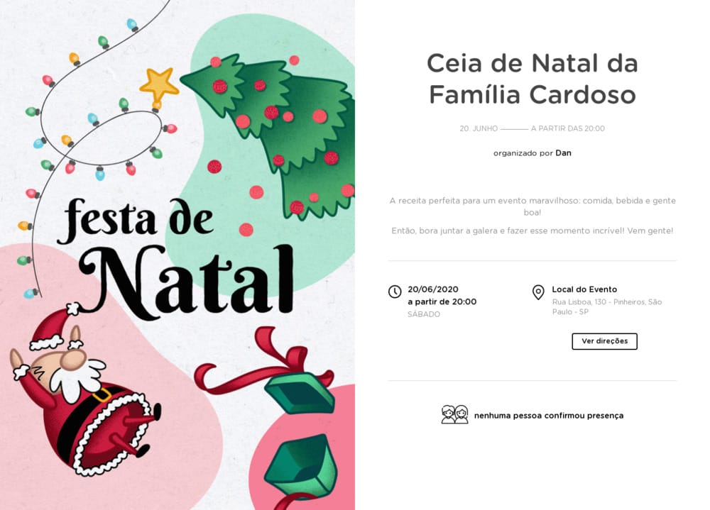 Prévia de Vibe Natal